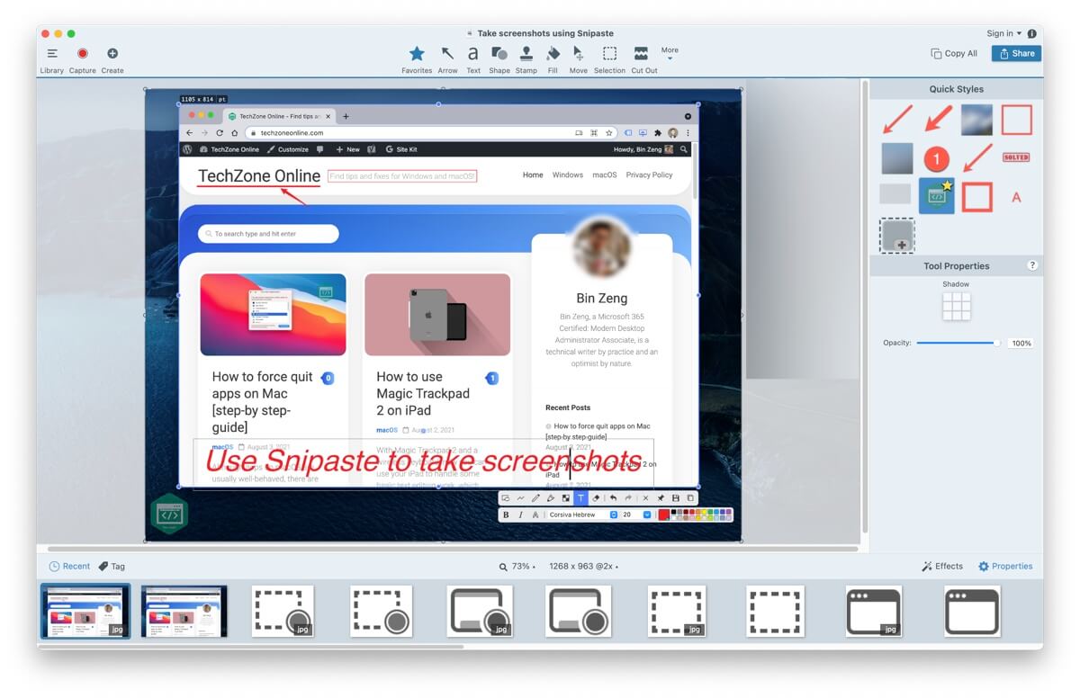 Ultimate guide: how to take screenshots on your Mac - TechZone Online